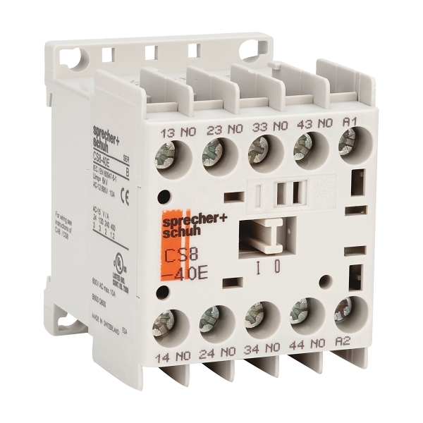S&S CS8 Relay 1 and 1 Late Make 1 and 1 Late Break Contacts 24VAC Coil