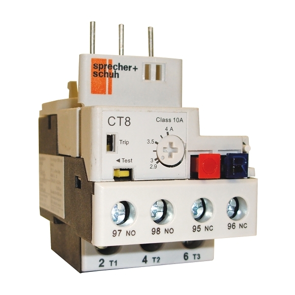 S&S CT8 Thermal Overload Relay 2.9 to 4A Direct Mount Manual or Auto ...