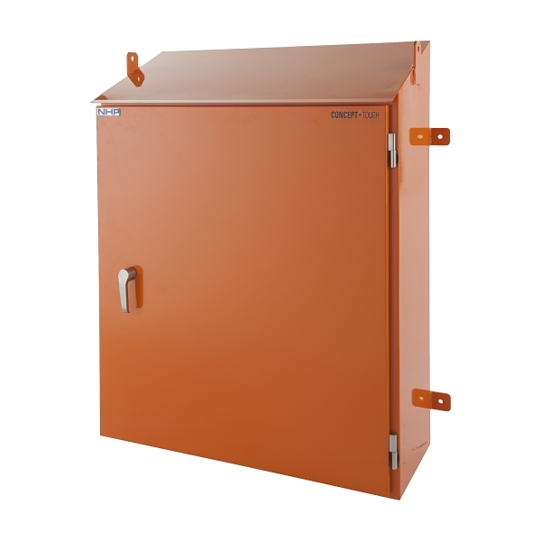 NHP Concept Tough Panelboard Size 2 1000mm DinT 36 Way Orange