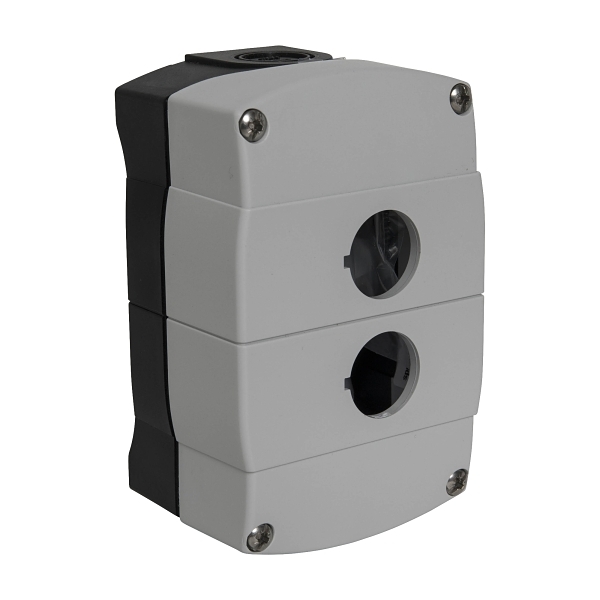 Sprecher and Schuh D7 Enclosure Plastic 22.5mm 2 Hole Grey IP66