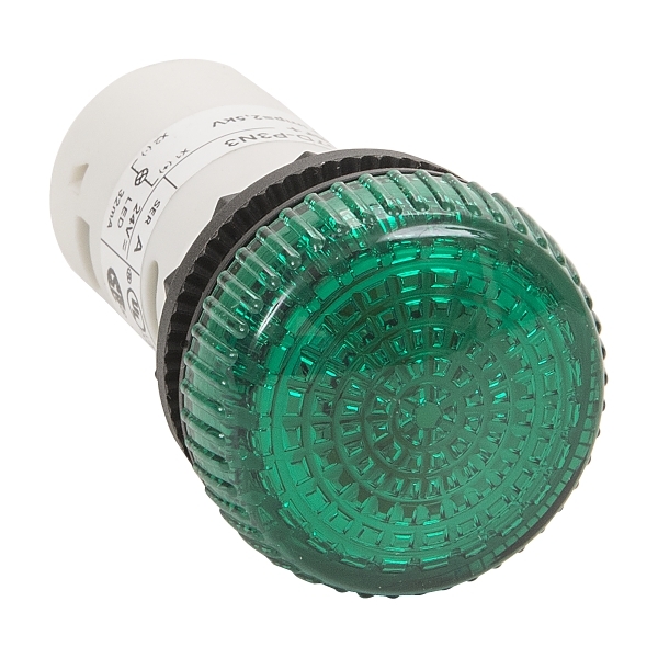 Sprecher and Schuh D7 Pilot Light Monolithic 22.5 mm Green Integrated ...