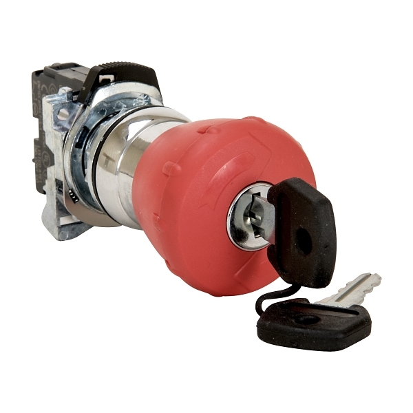 Sprecher and Schuh D7 Keyed E Stop 22.5mm Complete Metal 2 POS 40mm ...