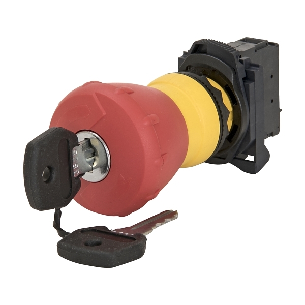 Sprecher and Schuh D7 Keyed E Stop 22.5mm Complete Plastic 2 POS 40mm ...