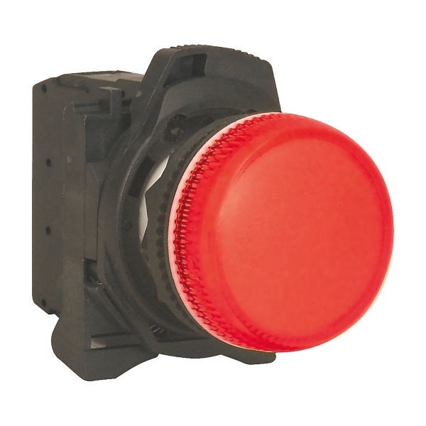 Sprecher and Schuh D7 Pilot Light 22.5mm Complete Plastic LED 24V AC DC Red