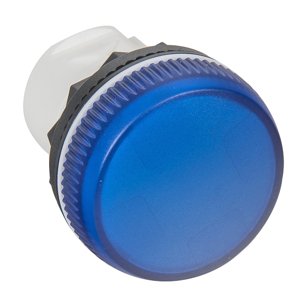 Sprecher and Schuh D7 Pilot Light 22.5 mm Head Only Round Plastic Blue Lens