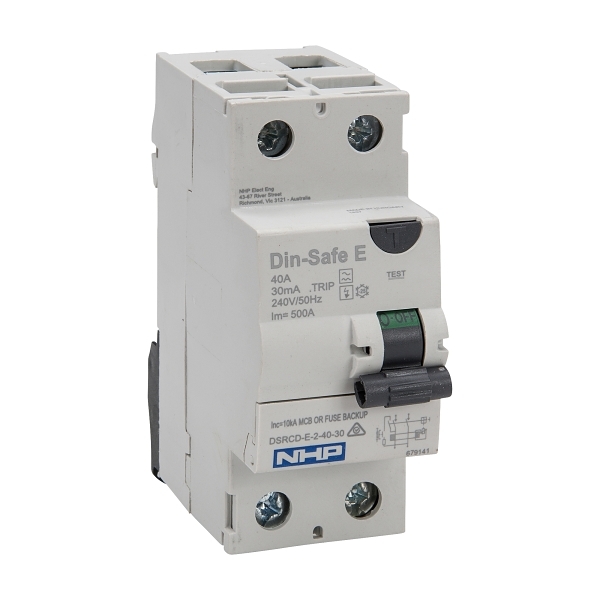 NHP DIN-T Residual Current Circuit Breaker RCCB Easyfit 1Pole and ...