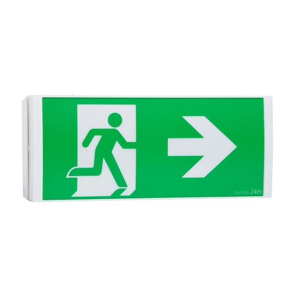 Stanilite Single Point Economy Exit Lighting Base with LIFEPO4 Battery ...