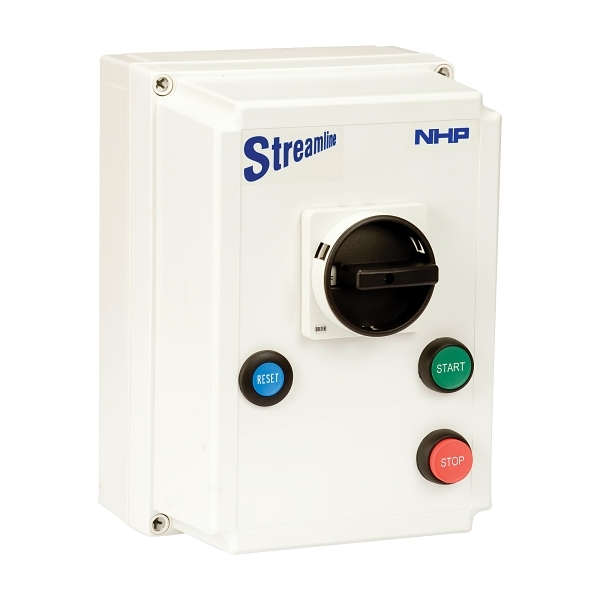 S&S ECS Starter DOL with Isolator 5.5kW 240VAC Control