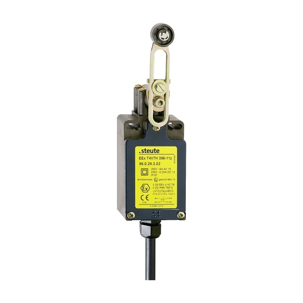 Steute HAE Limit Switch Ex 1,2,21,22 Adjust Roller Lever 1NO 1NC 2m