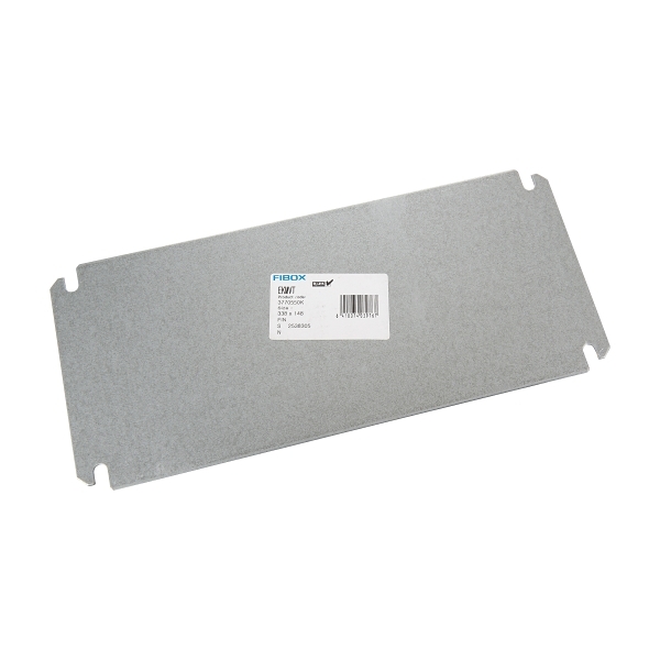 Fibox EK Mounting Plate Steel suits 560 x 280mm EK Solid