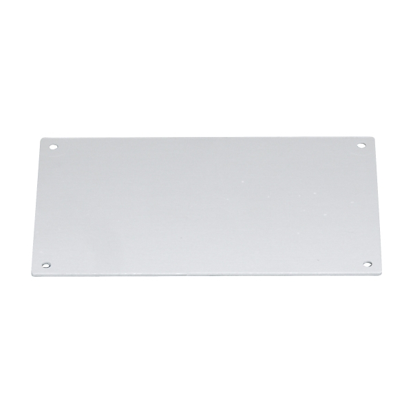 Fibox Terminal Box Accessory Front Plate Aluminium suits 36 and 313