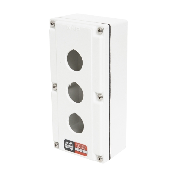 Austrol N100 Enclosure Fibreglass 3 Hole 30.5mm