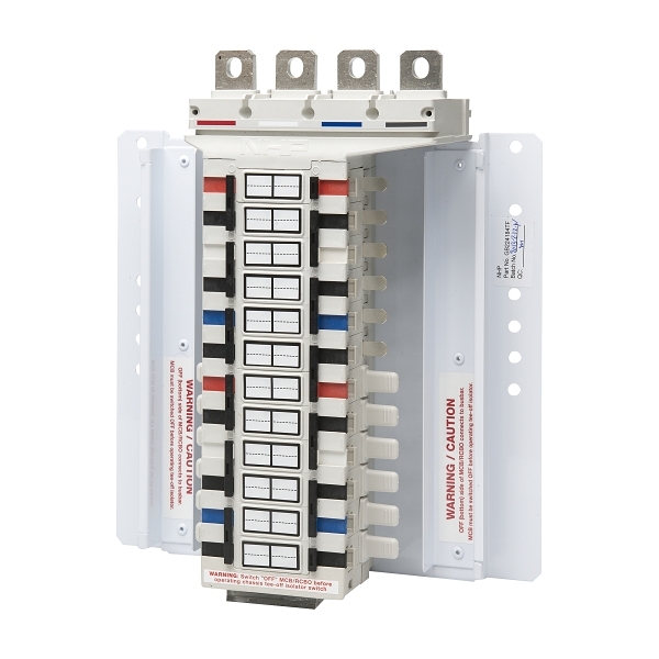 NHP POWERMAX GB Isolation Busbar Chassis DINT 250A 48 Way 4Pole Top ...