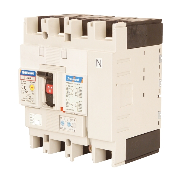 Terasaki TemBreak 2 MCCB 125 Frame 125kA 4P 125A Thermal Magnetic