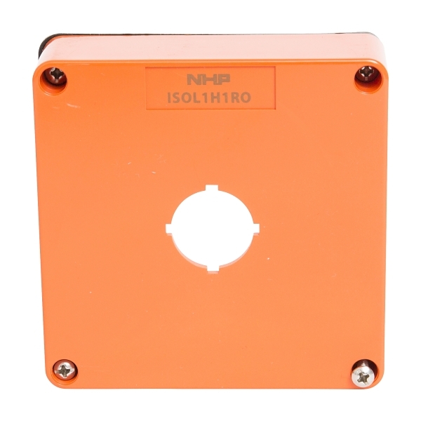 NHP ISO Cover - Cutout (1 x 22 5mm), 1 Gang - Shallow D38mm, Resistant ...