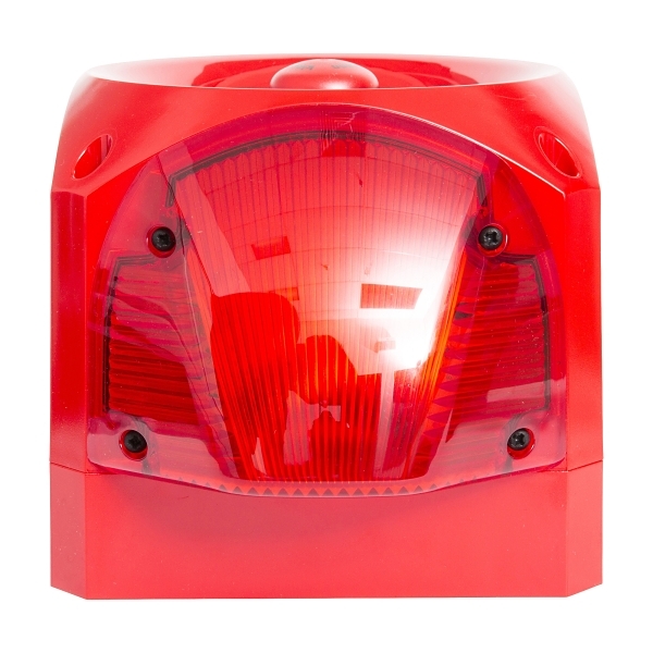 Klaxon Nexus 110 Voice Sounder LED Beacon 1 Alarms 64 Tones 7 Pre Prog ...