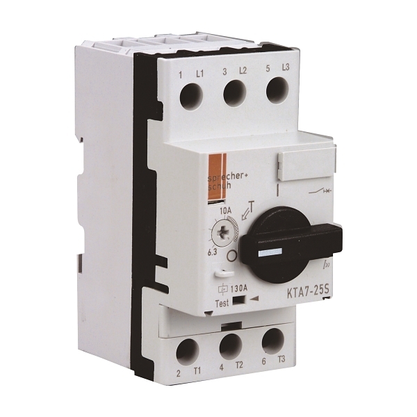 S&S KT7 Motor Protection Circuit Breaker 4.0 to 6.3A