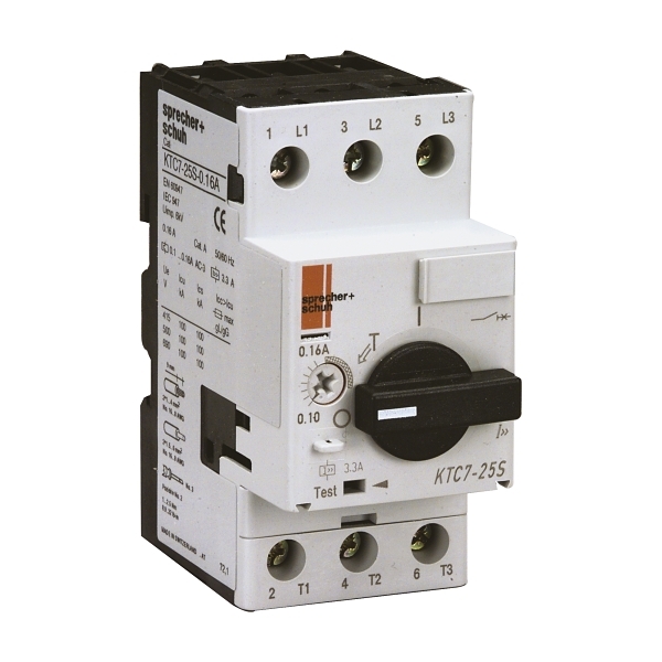S&S KT7 Motor Protection Circuit Breaker 10 to 16A