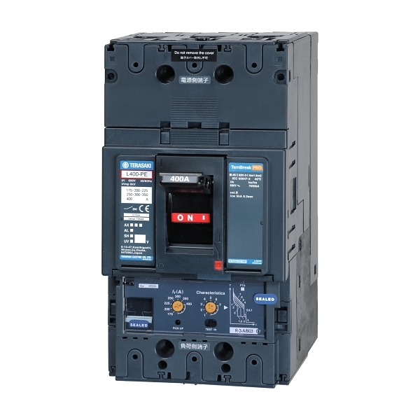 Terasaki TemBreak 2 MCCB 400 Frame 200kA 3P 400A Electronic