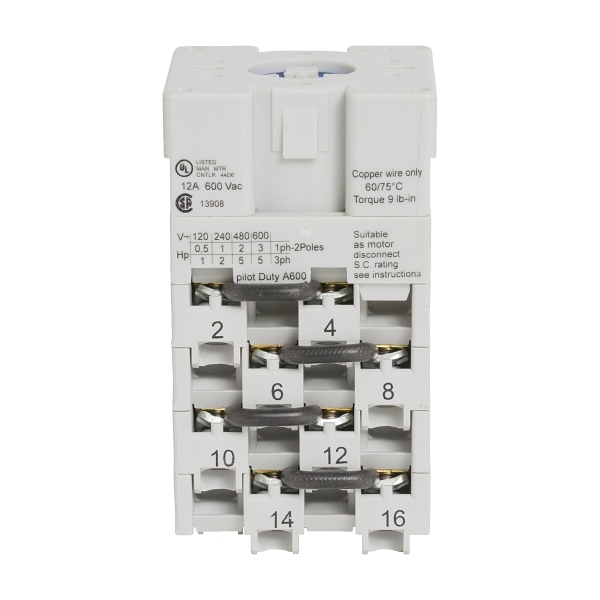 Sprecher and Schuh L2 Cam Switch Switch Body 4 Pole Changeover with Off ...