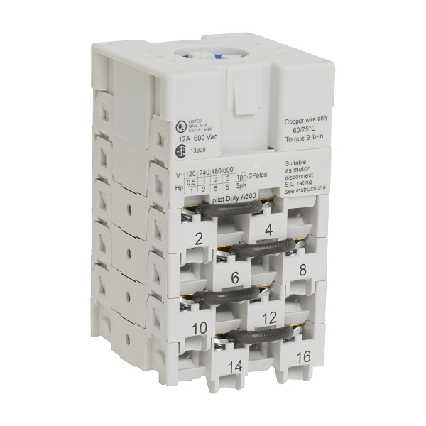 Sprecher and Schuh L2 Cam Switch Switch Body 4 Pole Changeover with Off ...