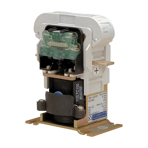 Microelettrica Contactor LTCS100 1Pole 110VDC Coil 2NO 2NC Contact ...