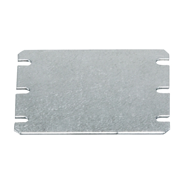 Fibox Terminal Box Accessory Mounting Plate Steel suits 130 x 80mm