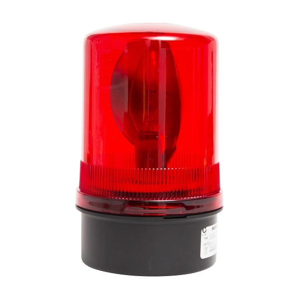 Moflash Beacon Rotating E14 x 60W 115V AC IP65 Wall or Surface Mount ...