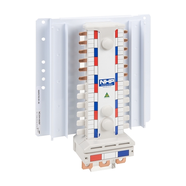 NHP POWERMAX DIN T NC Busbar Chassis 250A 24 Way 3Pole Bottom Feed