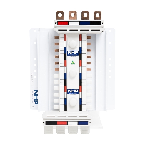 NHP POWERMAX DIN T NC Busbar Chassis 250A 24 Way 3Pole Plus Neutral ...