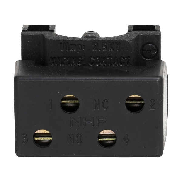 Austrol N100 Contact Block Panel Mount 10A 240V Tandem Assembly 1 NO 1 ...