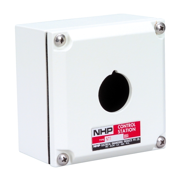 Austrol N100 Enclosure Aluminium 1 Hole 30.5mm