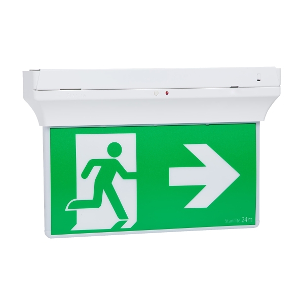 Stanilite Nexus LX Signature Exit Lighting LED Edgelit Quickfit Pictograph