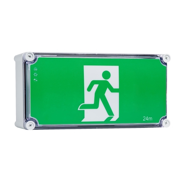 Stanilite Single Point Platinum Exit Lighting LED Weather Proof Remote ...