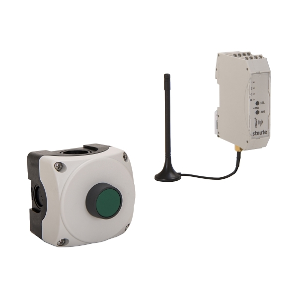 Steute Wireless Command Device 1 Pusbutton RT Type plus 4 Channel ...