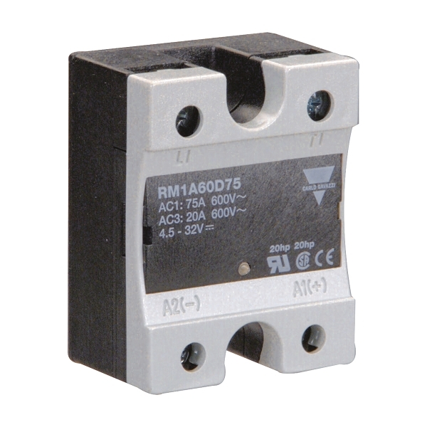 Carlo Gavazzi Solid State Relay 50A 1 Phase 42 to 660V AC Switching 4 to 32V DC Control