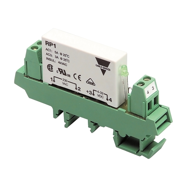 Carlo Gavazzi Solid State Relay Solid State Relay 5A 1 Phase 20 to 440V ...