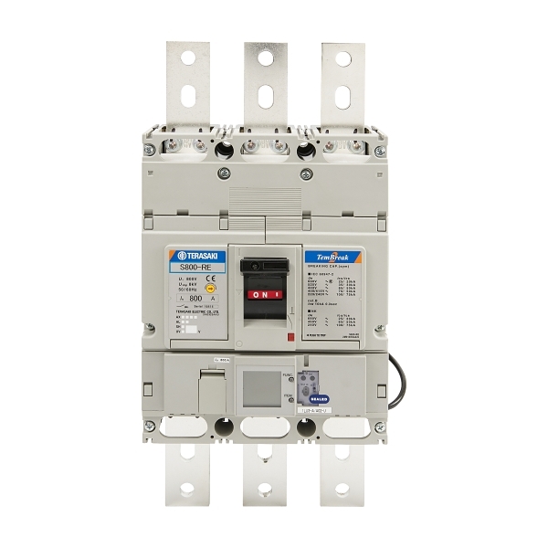 Terasaki TemBreak 2 MCCB 1000 Frame 70kA 3P 1000A X1L Amp Meter XOW-1L-A