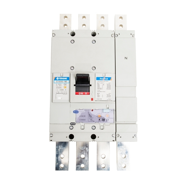 Terasaki TemBreak 2 MCCB 1600 Frame 85kA 4P 1600A Electronic with GF