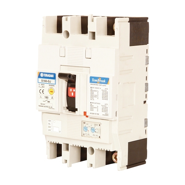 Terasaki TemBreak 2 MCCB 160 Frame 36kA 3P 160A Thermal Magnetic