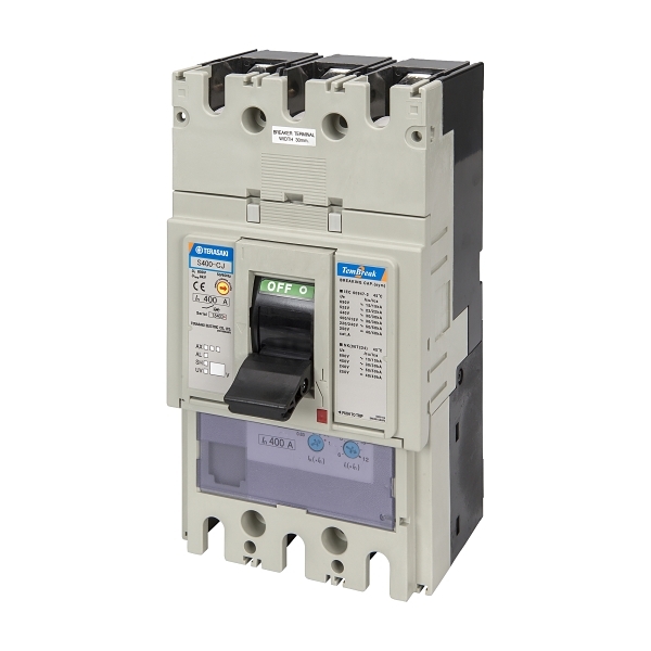 Terasaki TemBreak 2 MCCB 400 Frame 36kA 3P 400A Thermal Magnetic