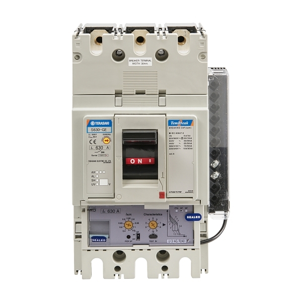 Terasaki TemBreak 2 MCCB 400 Frame 70kA 3P 400A Electronic Metering ...