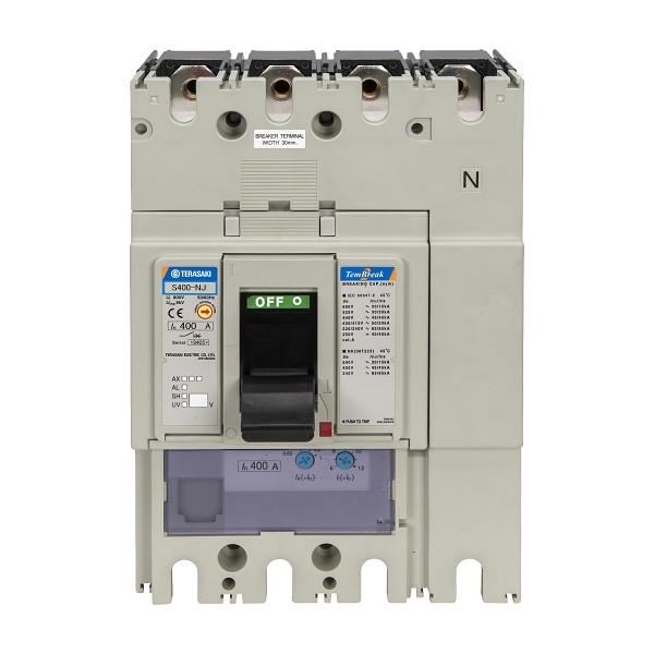 Terasaki TemBreak 2 MCCB 400 Frame 50kA 4P 250A Thermal Magnetic