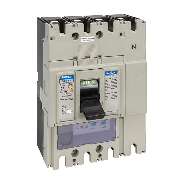 Terasaki TemBreak 2 MCCB 400 Frame 50kA 4P 250A Thermal Magnetic