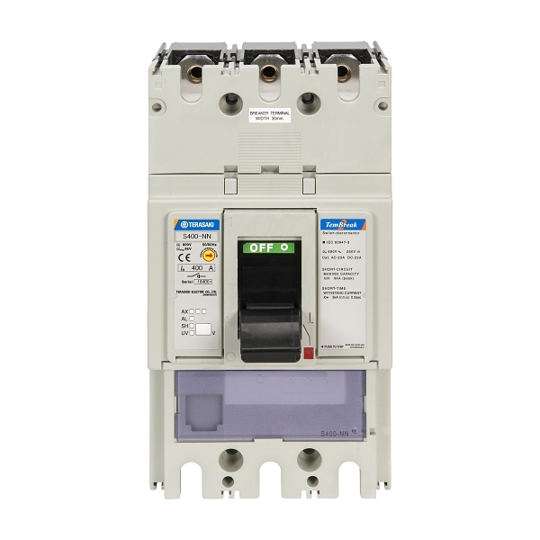 Terasaki TemBreak 2 MCCB 400 Frame 3P 400A Non Auto Switch
