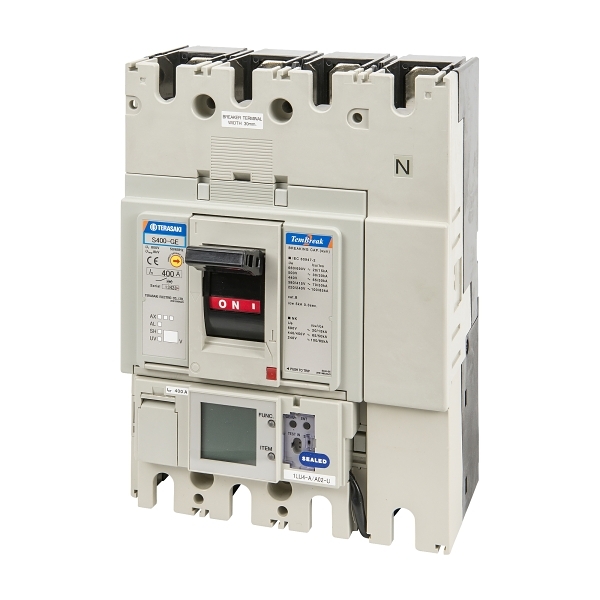 Terasaki TemBreak 2 MCCB 630 Frame 70kA 4P 630A Electronic X1L Amp ...