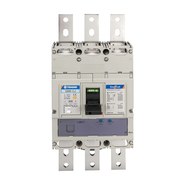 Terasaki TemBreak 2 MCCB 800 Frame 36kA 3P 800A Thermal Magnetic