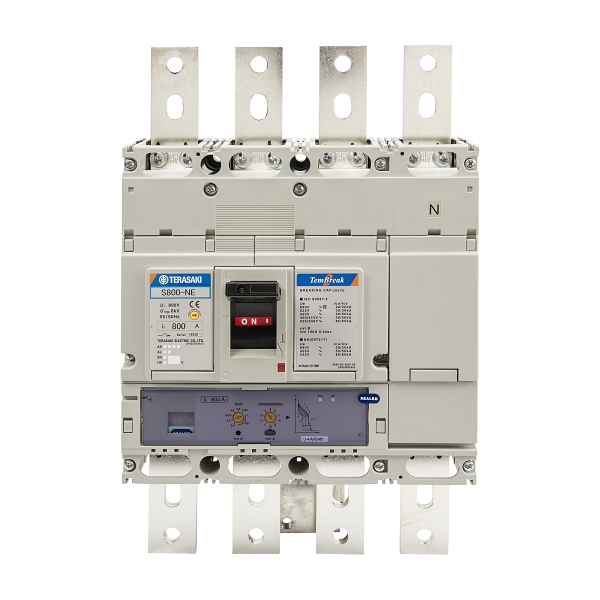 Terasaki TemBreak 2 MCCB 800 Frame 70kA 4P 800A Electronic