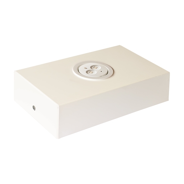 Stanilite Single Point Signature Emergency Spitfire Dual LED Surface Mount