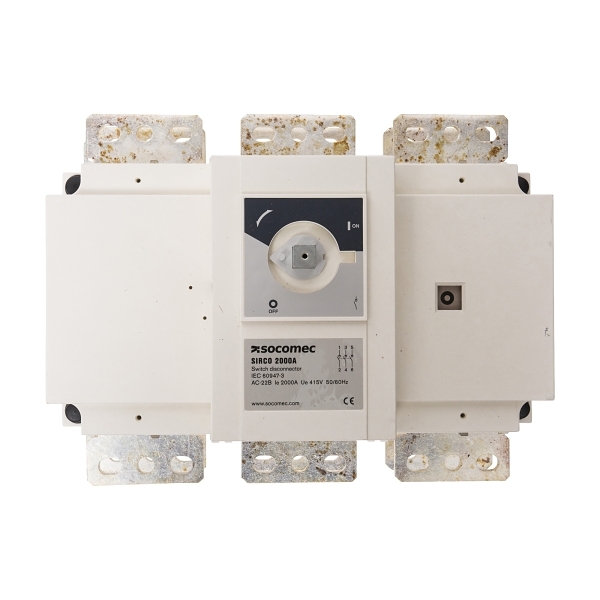 Socomec SLB Load Break Switch kit, w/ External Handle, 3P 2000A